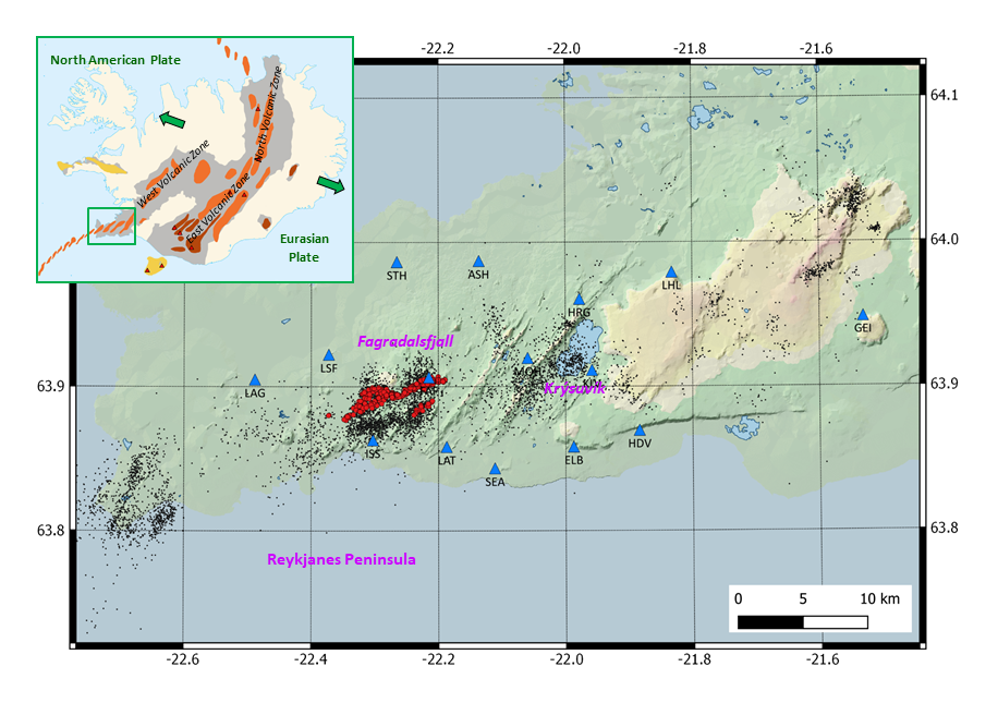 GFÚ researchers analysed past seismic activity in the area of the ...