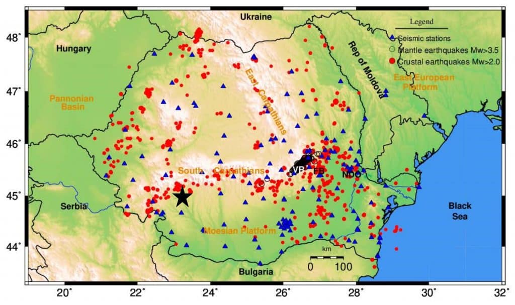 Zemětřesení v Rumunsku - krátký komentář - Geofyzikální ústav Akademie ...